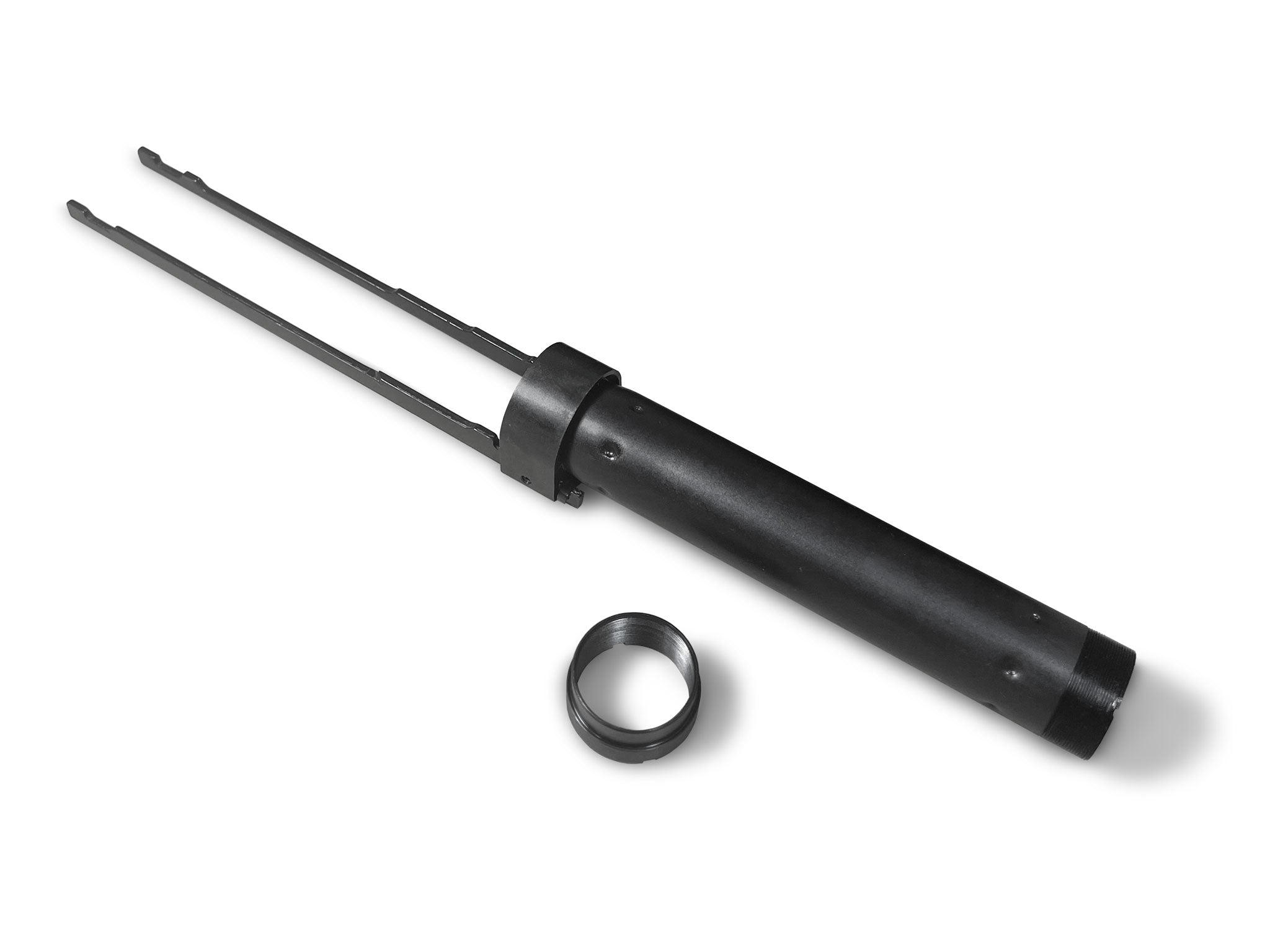 Action Slide Tube Assembly & Nut - 6 3/4" - Mossberg 500/590/88, 12g ...