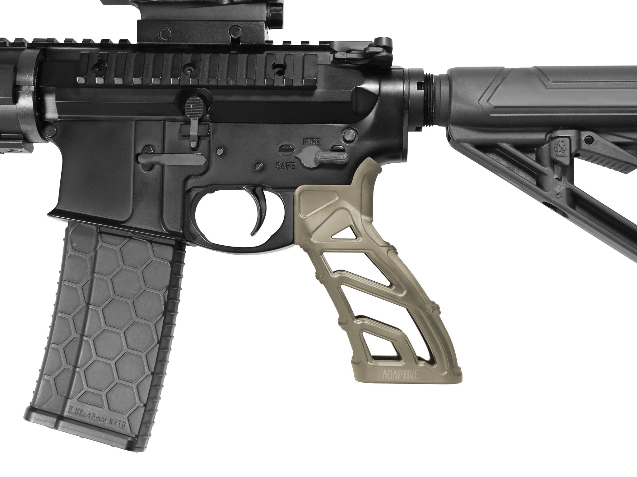 EX Performance M4-Style Adjustable Stock for AR15 – Mil-Spec in Black ...